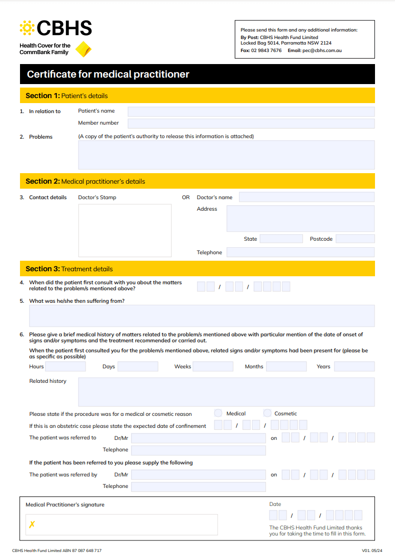 Download Member Forms and other information